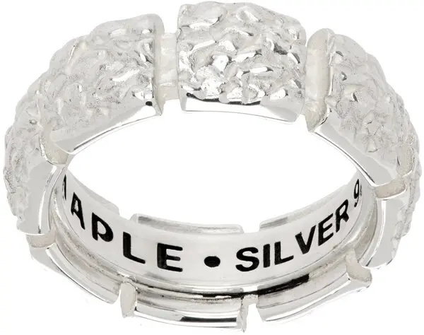 MAPLE Silver Chalice Ring - Silver 925 | Editorialist